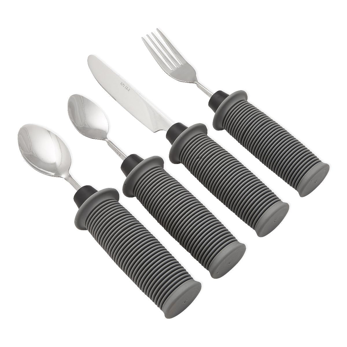 Medline Great Grip Weighted and Bendable Utensils Set of 4 – Pharma 1 ...